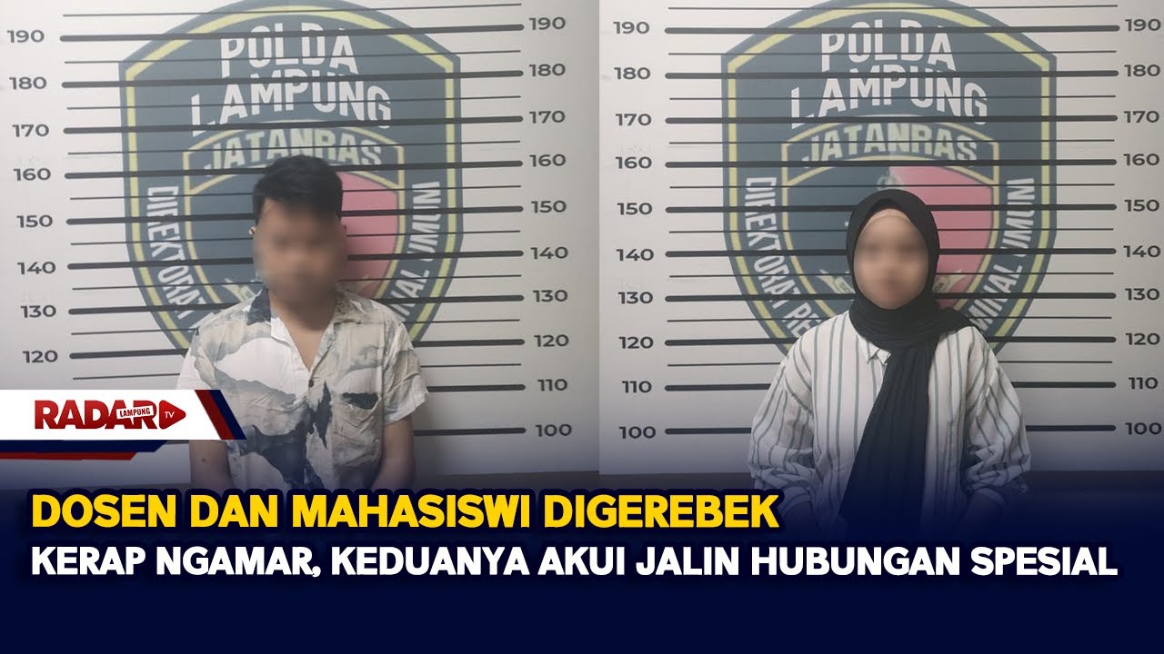 Dosen Dan Mahasiswi Digerebek Kerap Ngamar Keduanya Akui Jalin