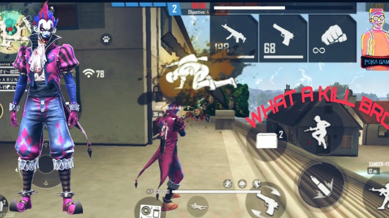 Free Fire Montage gameplay video || Poka Gaming|| Arun - YouTube