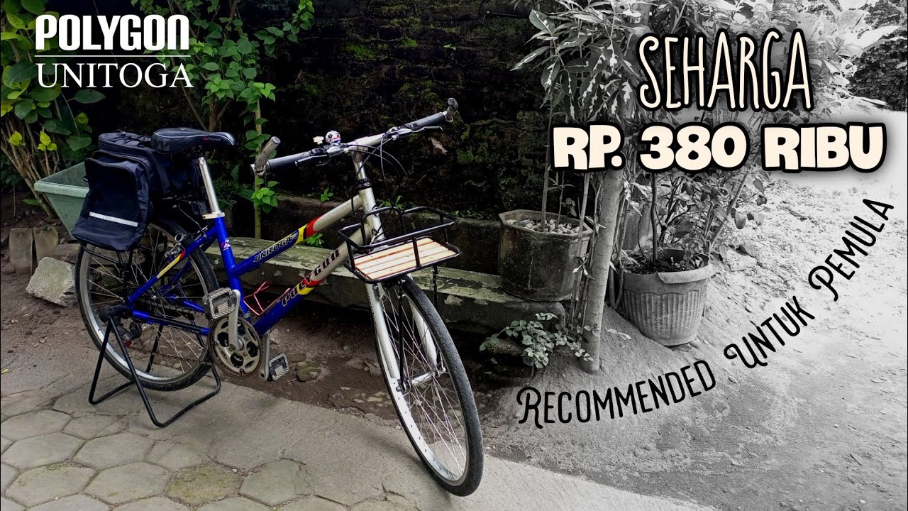 MURAHH !! Review Polygon Unitoga Lady model Touring Bike || Sepeda Rp ...