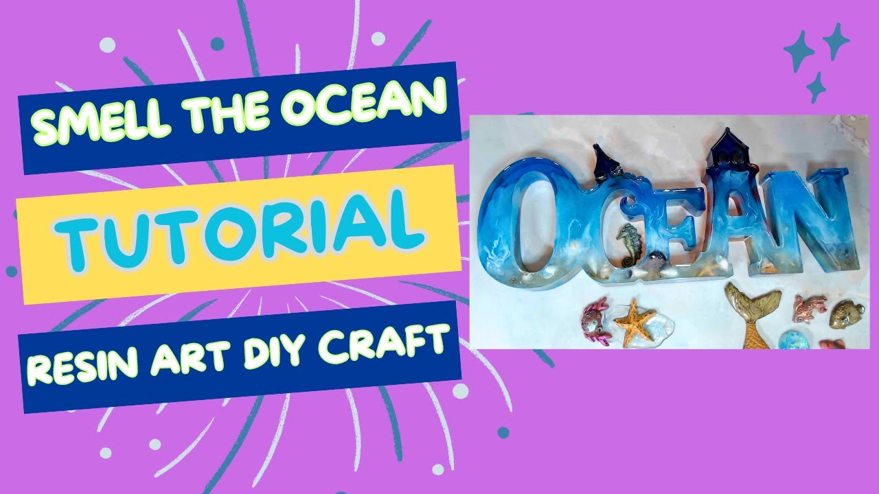 161- MADE OF RESIN AND LOVE! I'M OBSESSED WITH MY RESIN OCEAN SIGN ...