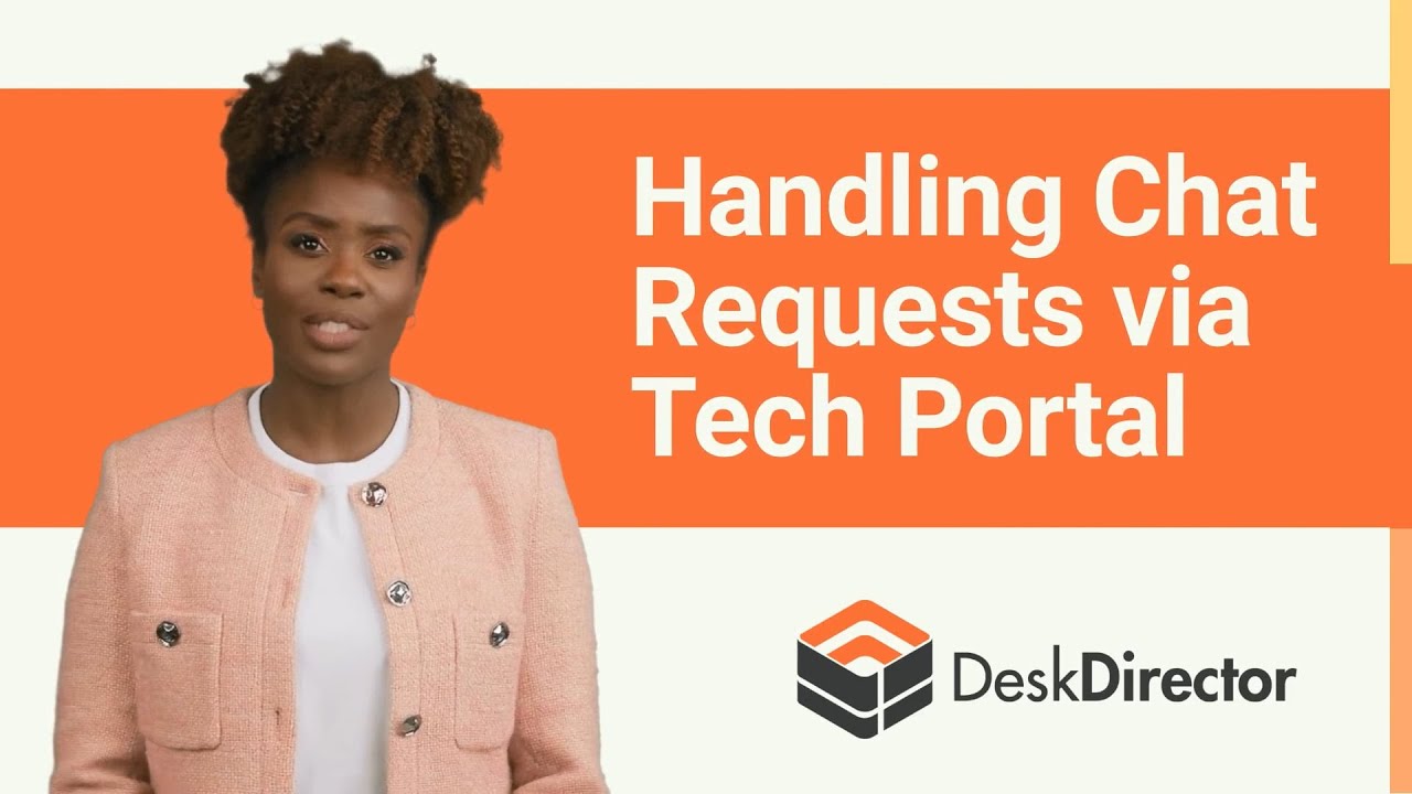OMW - Handling Chat Requests via Tech Portal - YouTube