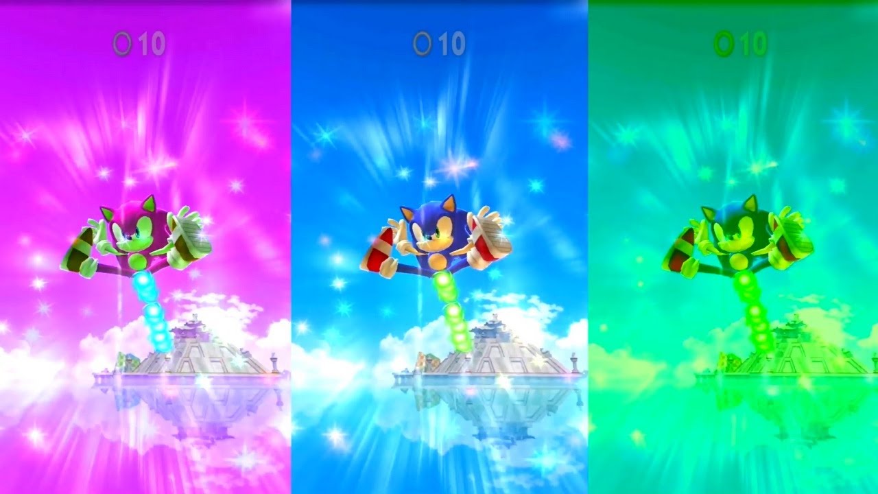 Sonic Dash Classic Sonic VS Vampire Shadow Color Mix Android iOS ...