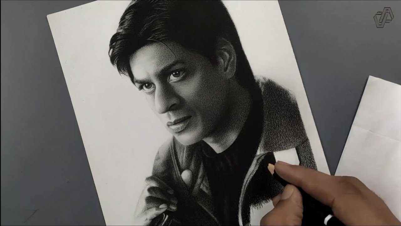 How to draw Srk without any blending tools. - YouTube