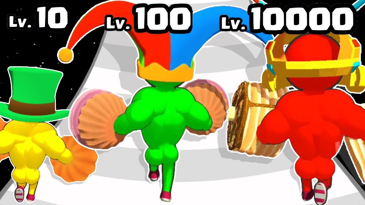 Level Up Runner - Gameplay Walkthrough All Levels (iOS,Android) - YouTube