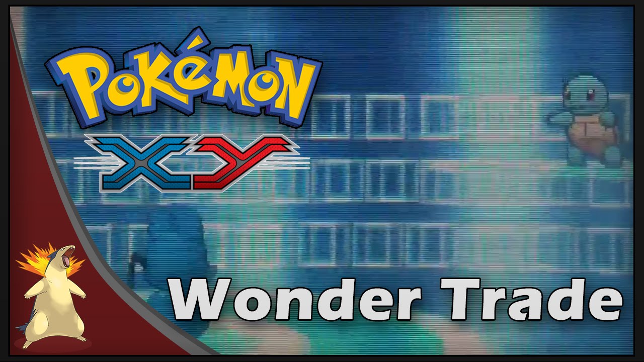 Pokemon X: Wonder Trade on the 3DS XL - [Episode - 1] A Starter to ...