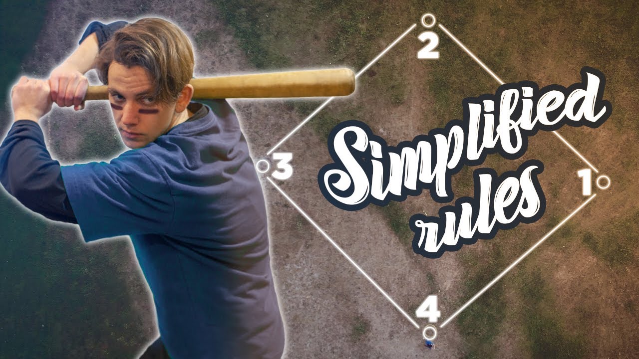 Baseball Simple Version / Simplified Rules - YouTube