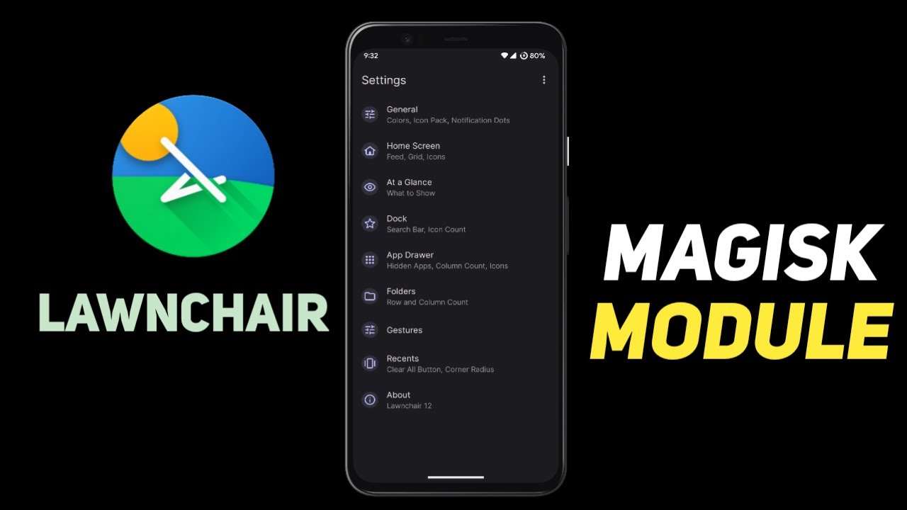 Magisk Module - Lawnchair Extra V7 | Android 12L - YouTube