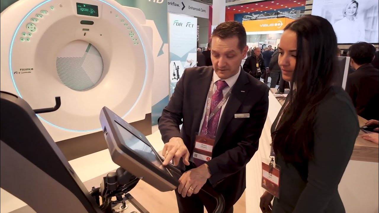 Fujifilm presents AI initiative REiLI at ECR 2019 - YouTube