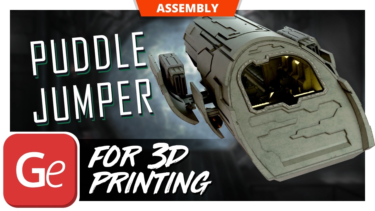 Puddle Jumper 3D Printing Model | Assembly by Gambody - YouTube