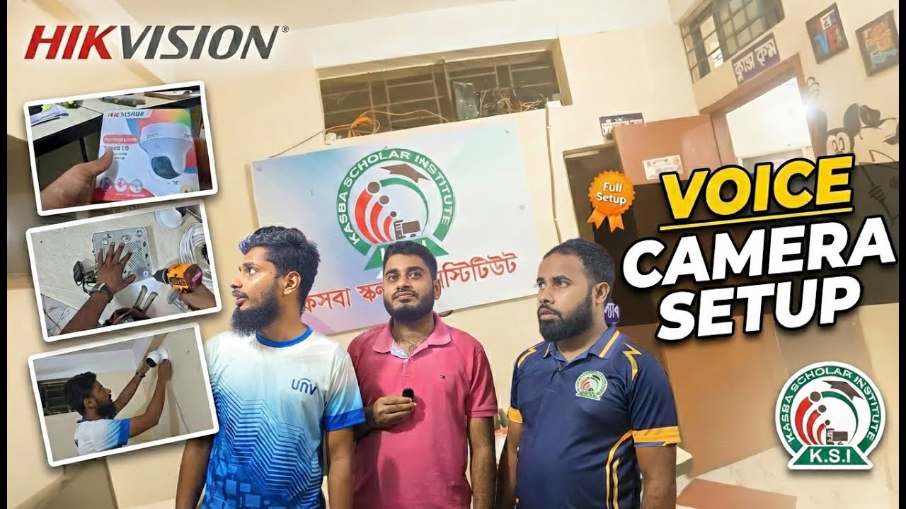 Complete Hikvision Full-Color Voice Camera Setup | KSI Installation ...