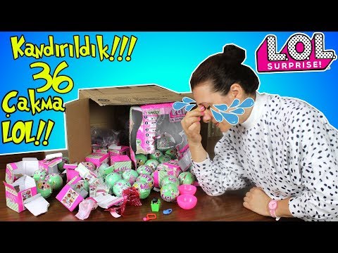 KANDIRILDIM !! Amerikadan LOL Bebek 2. Seri Sürpriz Yumurta Alışverişim | Fake Lol | Bidünya Oyuncak