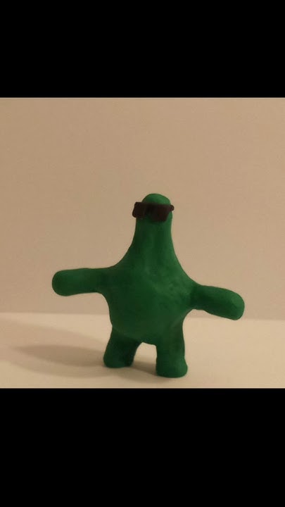Dancing Green Blob | Stop Motion - YouTube