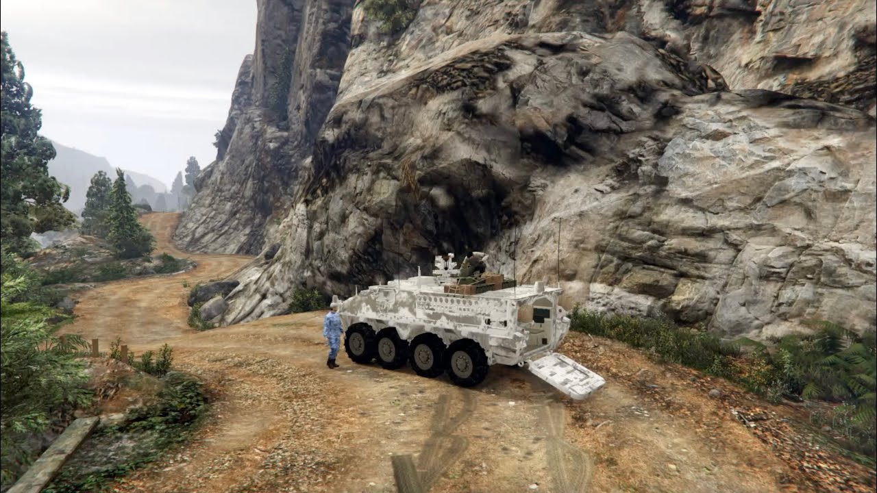 Raton Canyon North Fire Road Tour GTA 5 - YouTube