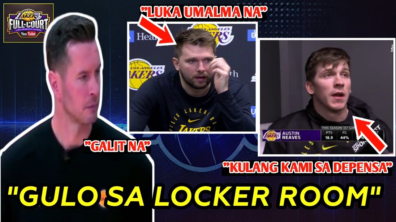 "Gulo sa Lakers Locker Room? Luka Dončić at Redick, UMALMA na!" - YouTube