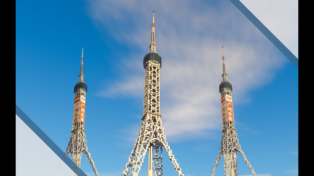 Regular Builds in Minecraft [14] Guangzhou TV Tower - YouTube