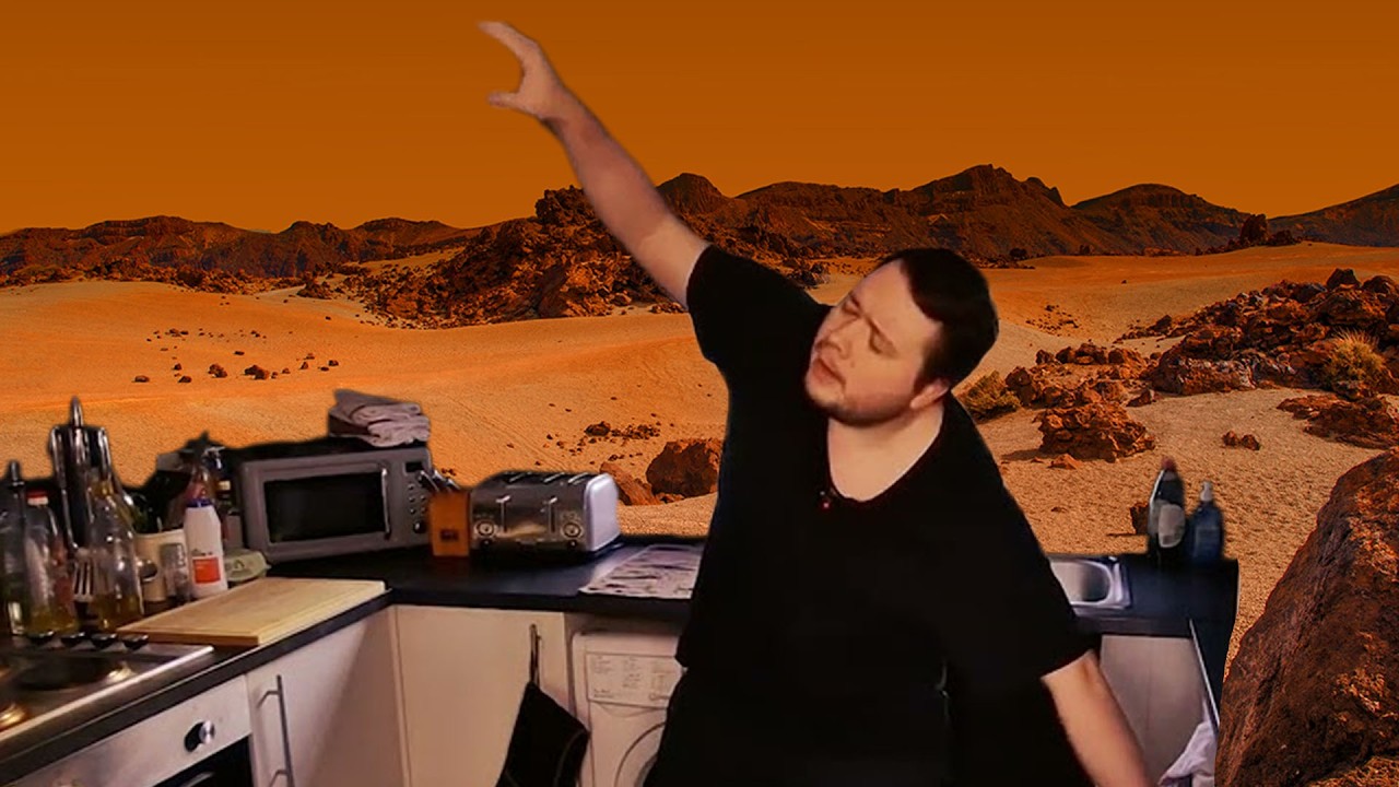 I Spent 24 Hours In My Kitchen Thinking I Was Trapped On Mars - YouTube