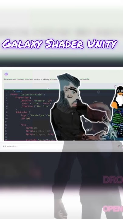 Unity 3d Tutorials Galaxy Shader from scratch with source code #indiegames #unity3d #shaders # ...