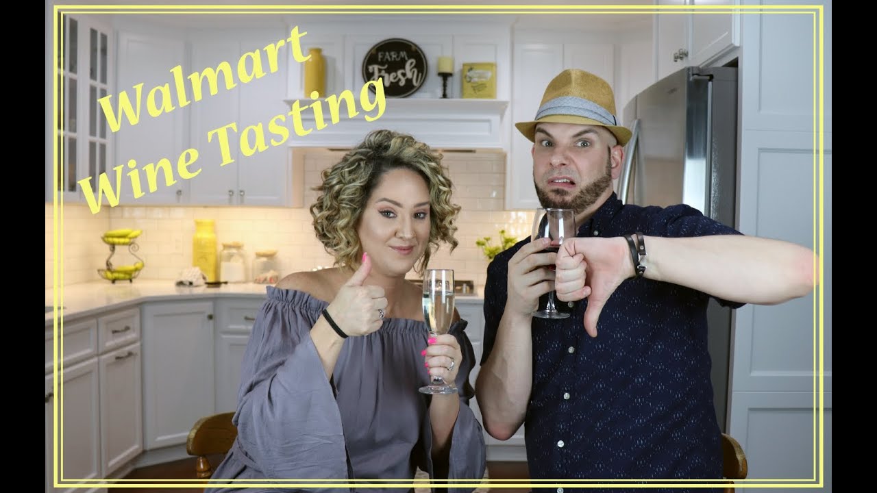 Walmart Wine Tasting - YouTube