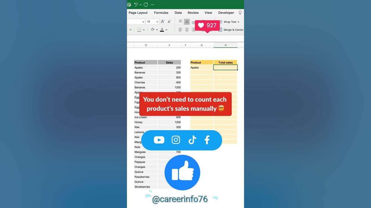 How to Consolidate Data in #Excel #asmr #excelformula #exceltips #tricks #computer #tutorial # ...