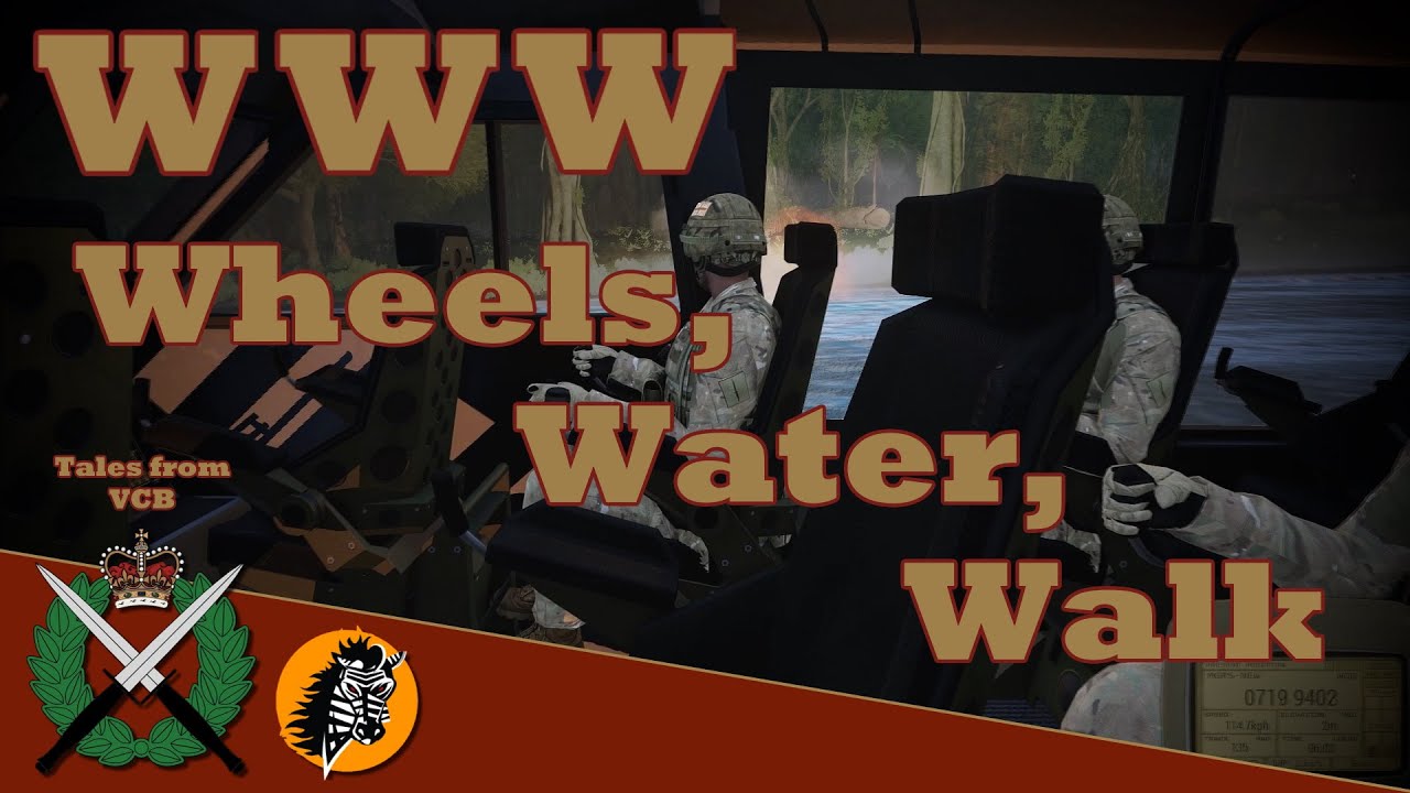 VCB Ops: WWW - Wheels, Water, Walk - Arma 3 UK Milsim Coop - YouTube