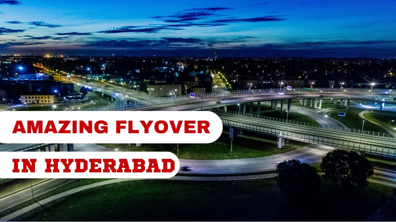 Shilpa lay out flyover| New flyover in Hyderabad| Gachibowli (English ...
