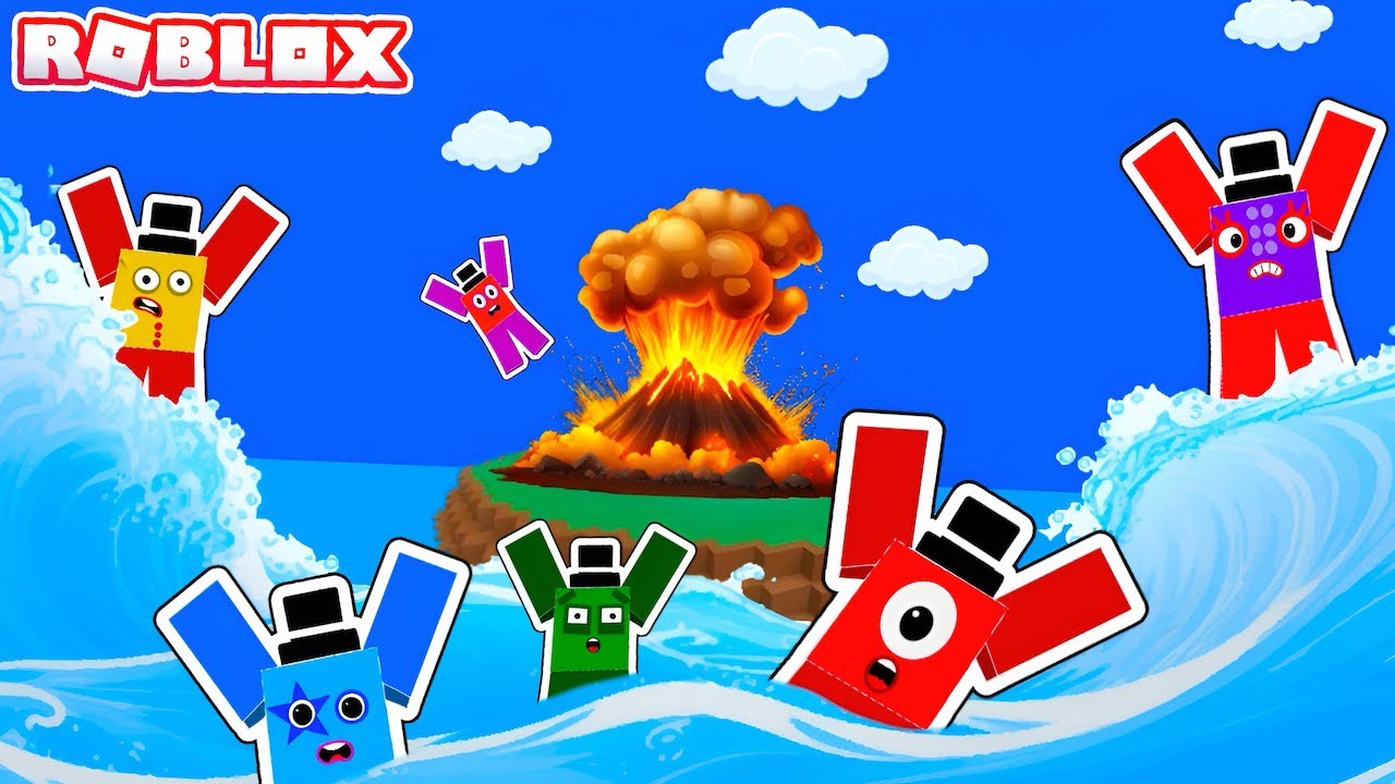 Can You Survive ALL 20 Numberblocks Roblox [NDS] Natural Disaster ...