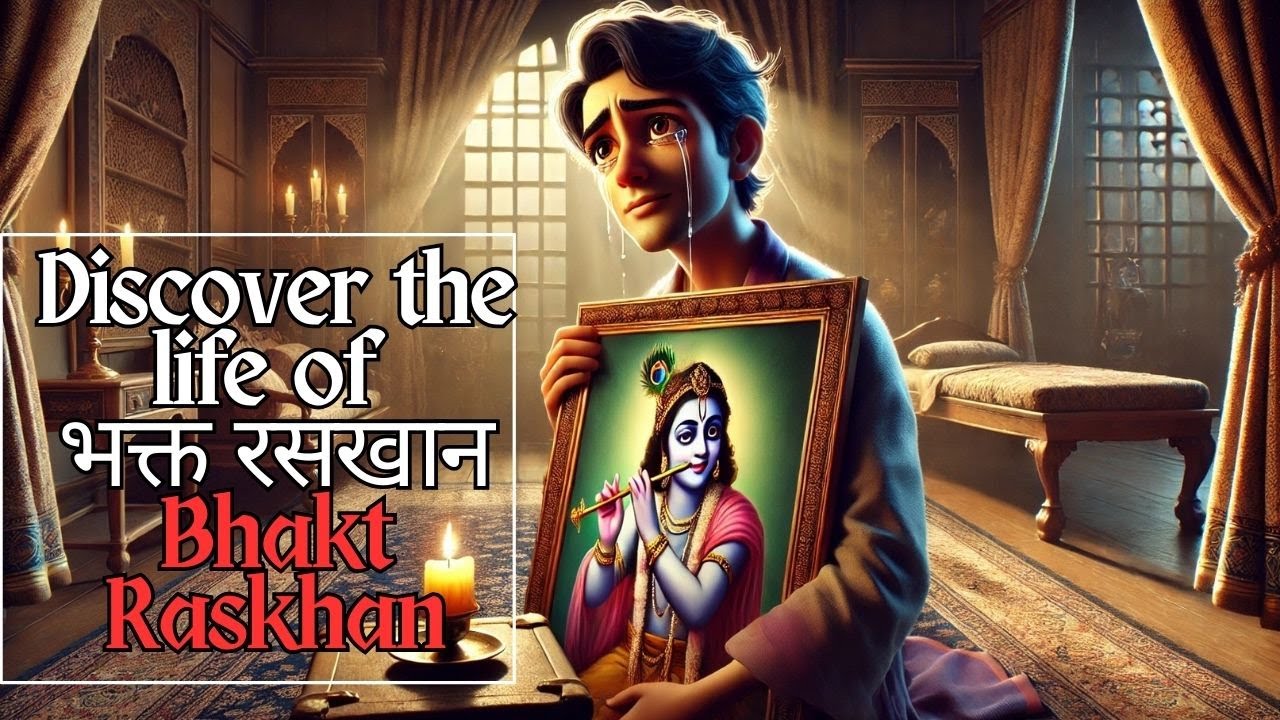 Bhakt Raskhan story in hindi | भगवान कृष्ण के मुस्लिम भक्त | #raskhan # ...