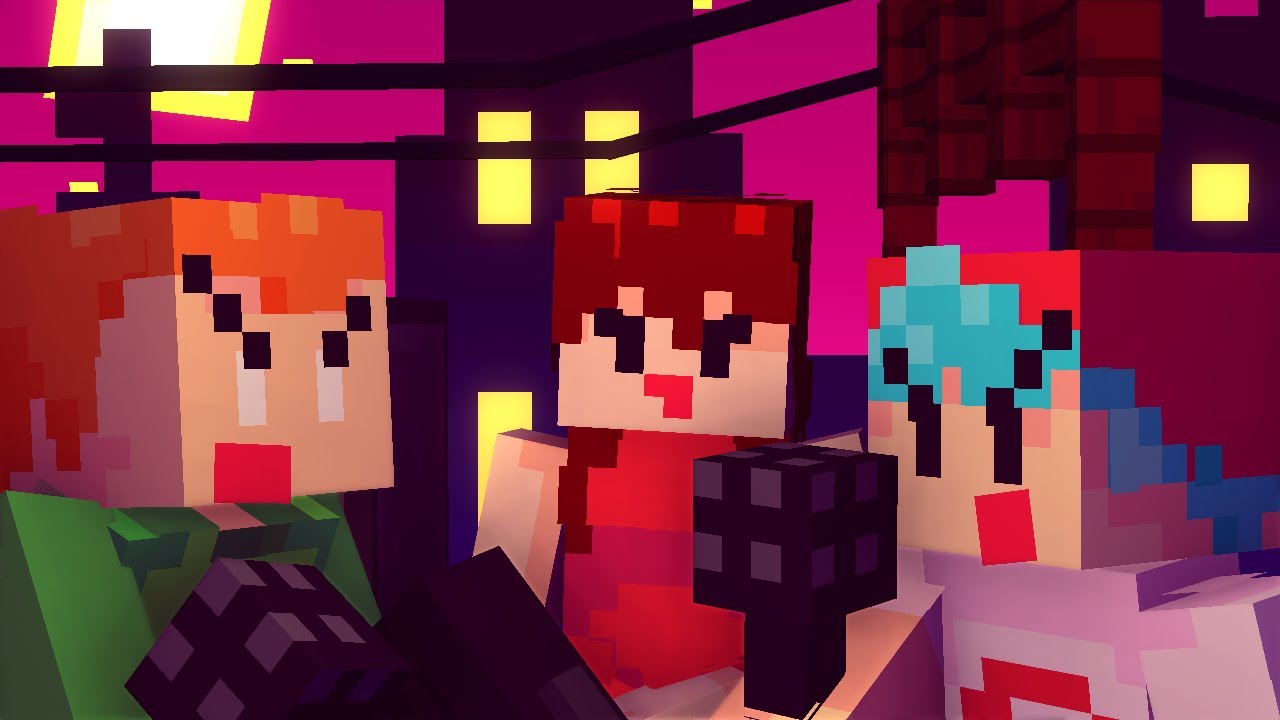 Friday Night Funkin', but it's Minecraft (Animation) - YouTube