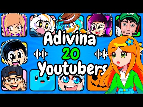Adivina 20 YOUTUBERS por la CANCIÓN! Mia y Clara REACCIONAN a Mr. Quiz -Trivia