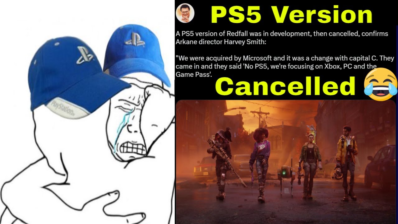 Sony fanboys have meltdown that Redfall was once in development for PS5 ...