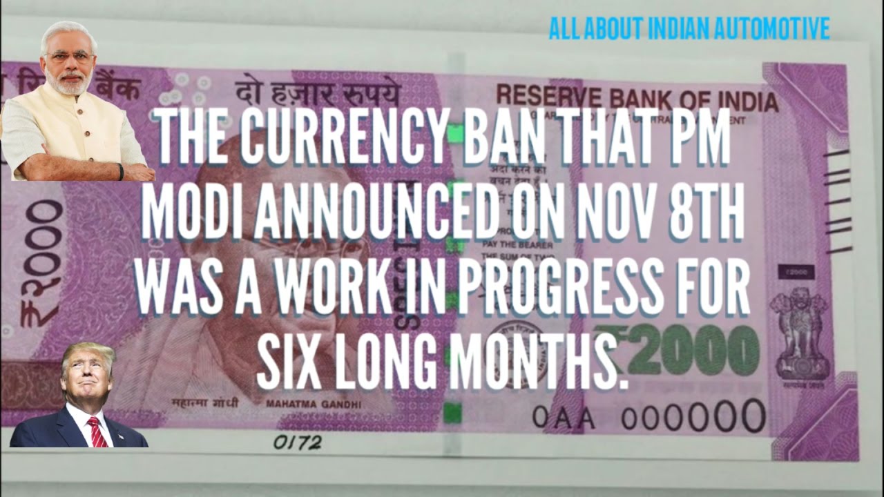 Facts about new 2000 rupee note PM Modi Speech On Currency Ban - YouTube