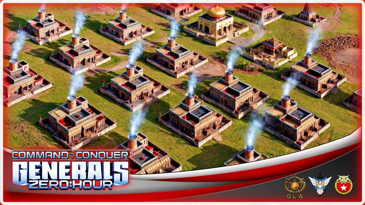 Command & Conquer: Zero Hour - Super Building - Rapid invasion - YouTube