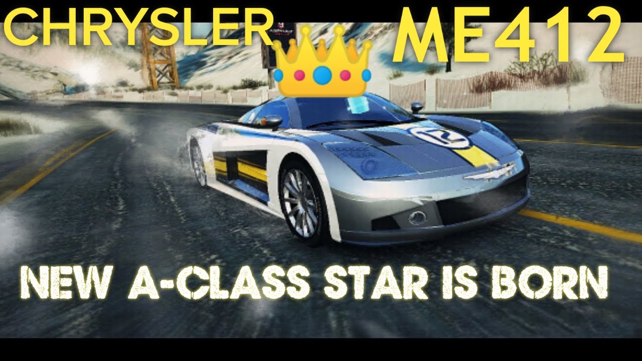 RIP ALL RANK 177x CARS / CHRYSLER ME412 Multiplayer Test / Asphalt 8 ...