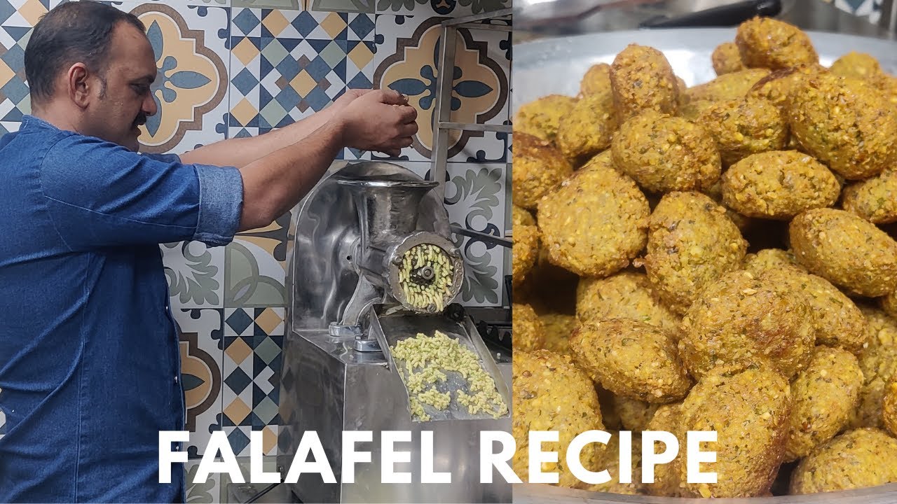 Falafel Recipe | फलाफेल रेसिपी | Falafel Recipe In Hindi | Falafel Chef ...