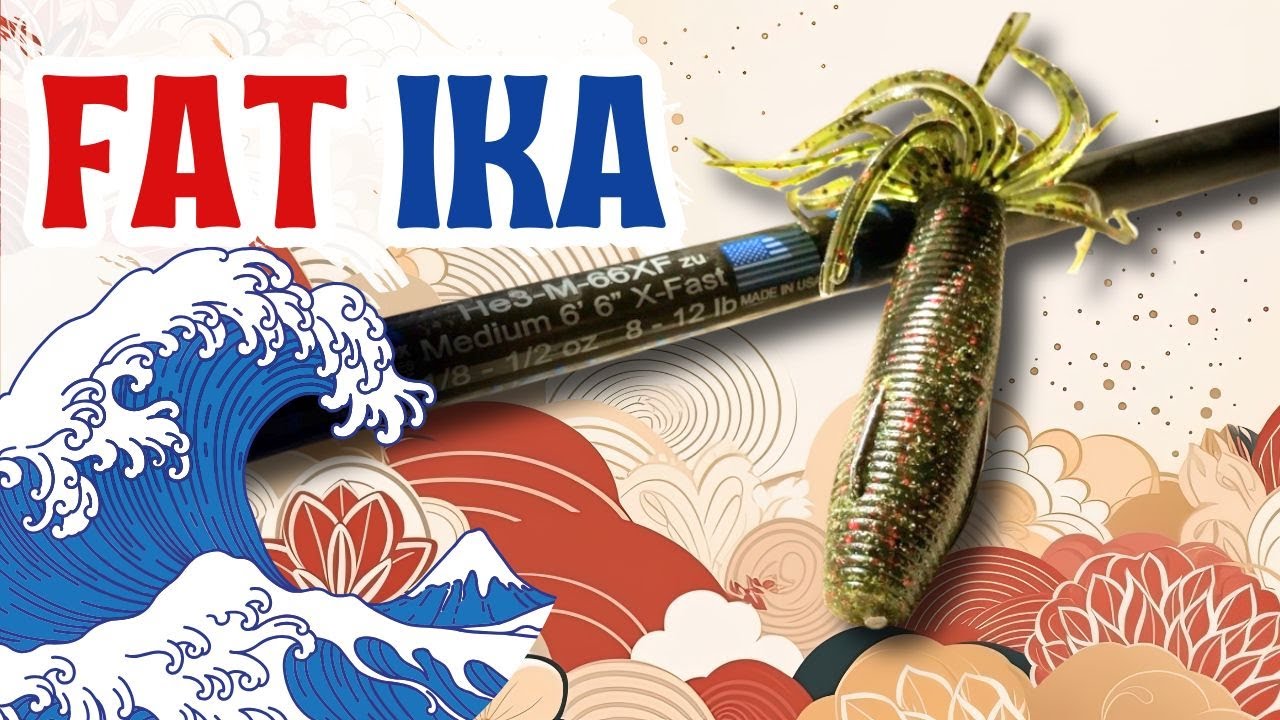 Gary Yamamoto Fat Ika, Vol 2. Fat Ika is awesome bait! Bank bass ...