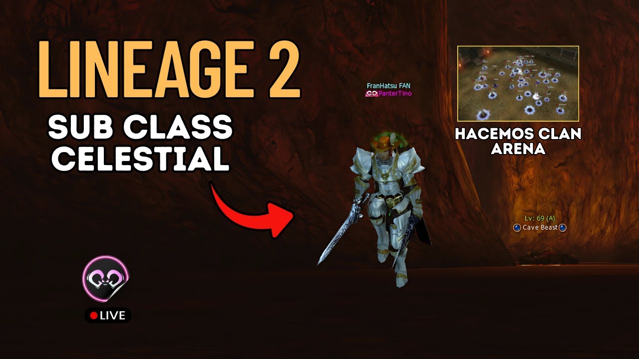 🔴LINEAGE 2 INSTANCIA CLAN ARENA | SKILL CERTIFICACION CELESTIAL | FELIZ ...