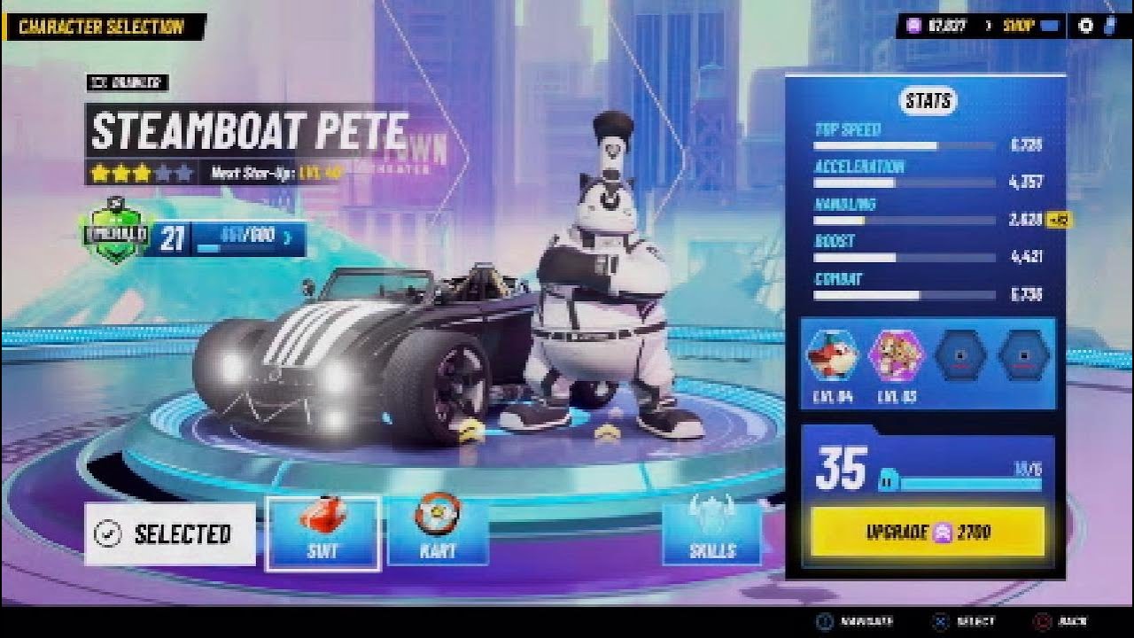 He's the captain of the steamboat - Disney Speedstorm S11 Steamboat ...