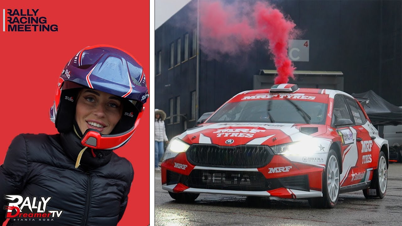 RALLY GYMKHANA al Rally Racing Meeting 2024 con Elisa Mazzucchelli e ...