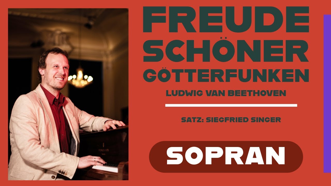 Freude schöner Götterfunken Musik: Ludwig van Beethoven, Satz ...