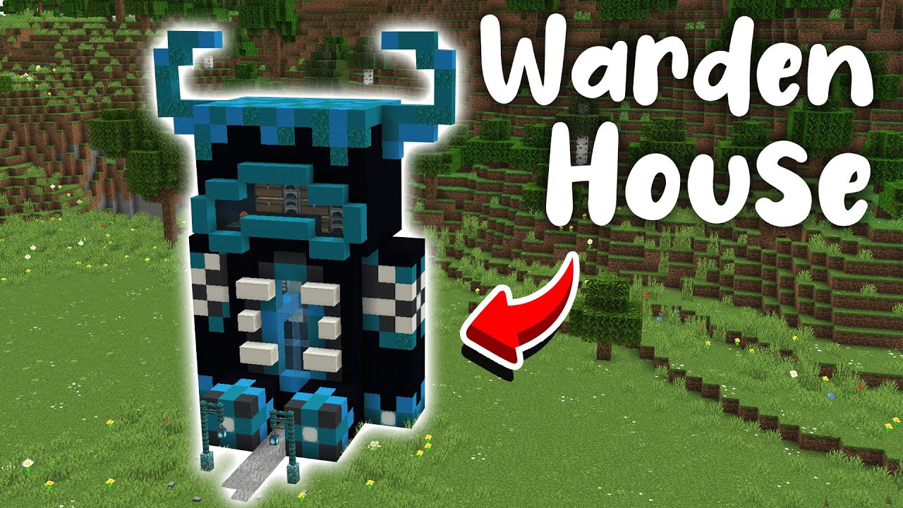 Minecraft: How To Build an Epic Warden House 1.19! Easy Build Tutorial ...