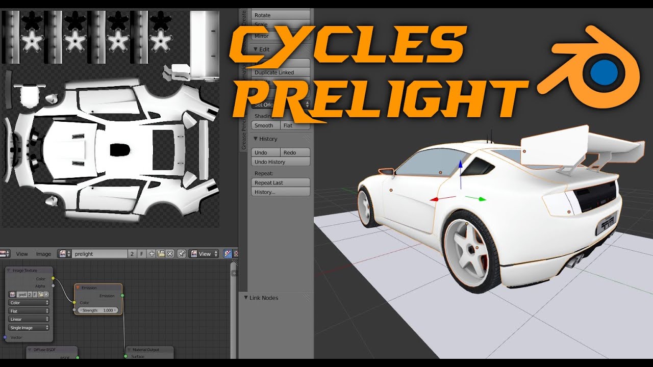 TrackMania Tutorial - Blender Cycles Prelight - YouTube