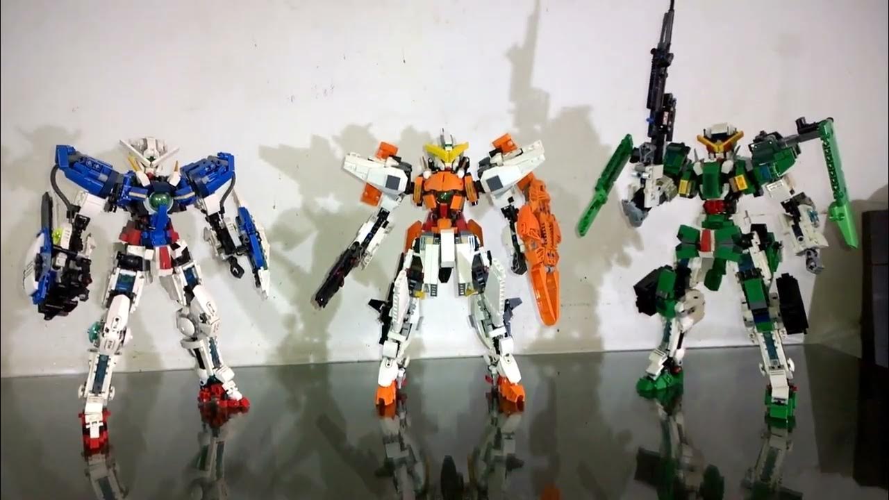 TRAILER LEGO - Gundam Kyrios GN 003 Mobile Suit Gundam 00 - YouTube