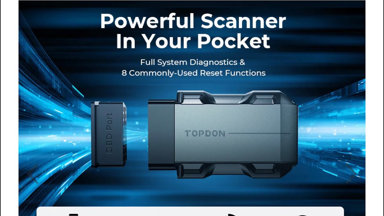 TOPDON TopScan Unboxing and Initial Review OBD2 Bluetooth Car Scan Tool ...