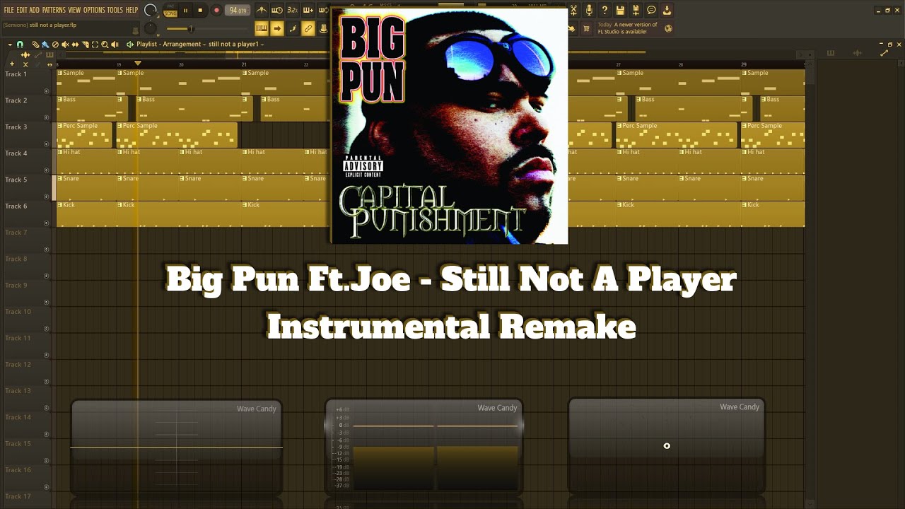 Big Pun Ft. Joe - Still Not A Player Instrumental Remake - YouTube