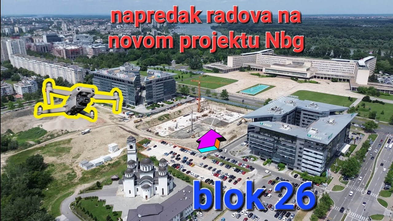 blok 26 novi projekat završetak prve ploče novog stambeno poslovnog ...