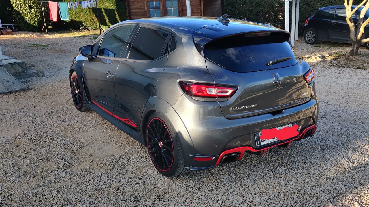 Clio 4 rs trophy pure sound - YouTube