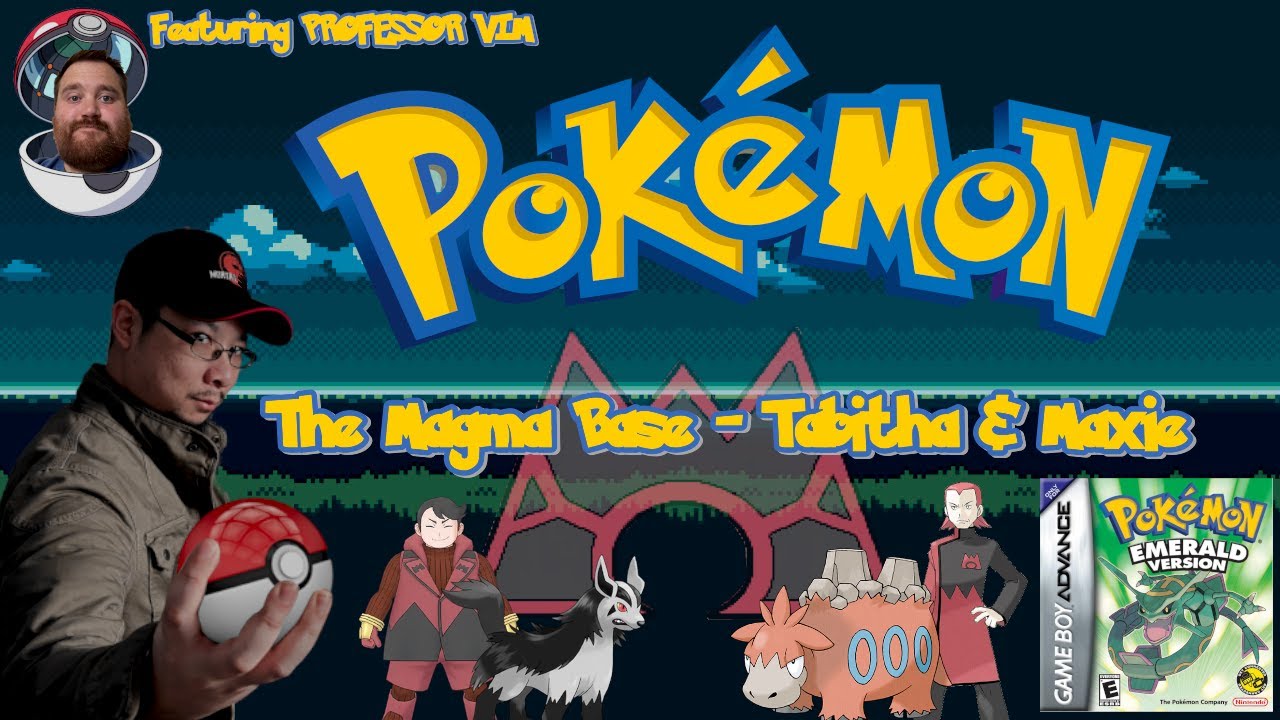 POKÉMON ALTERED EMERALD w/ Prof VIM! - The Magma Base (Admin Tabitha ...