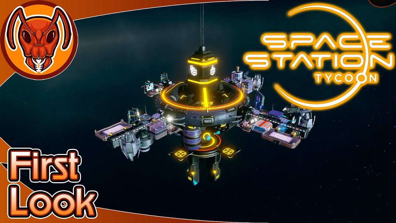 Space Station Tycoon! - First Look - YouTube
