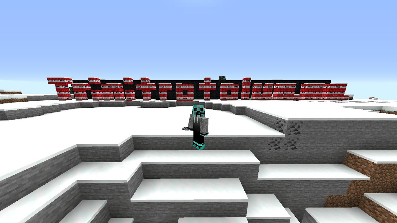 I blew up Trinitrotoluene in Minecraft - YouTube