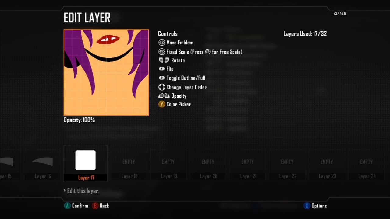 Black Ops 2 Sexy Girl Emblem FULL Tutorial #1 - YouTube